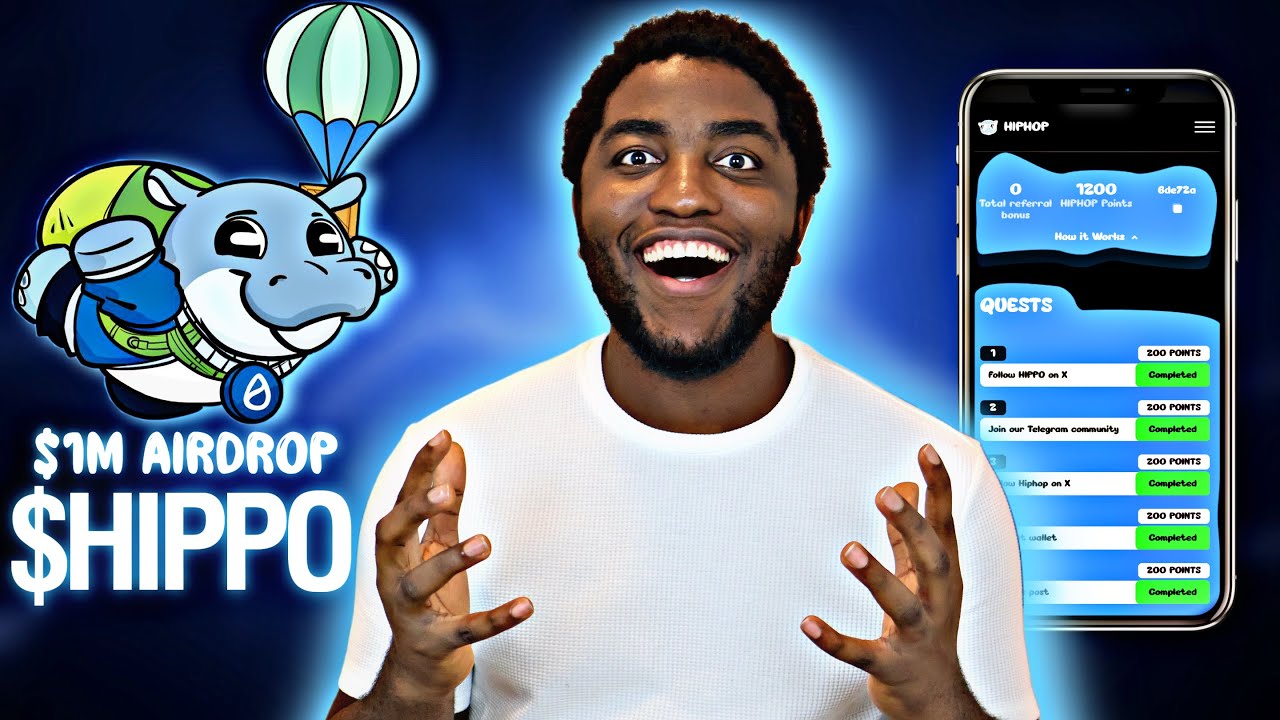 Claim Your Share of the $1M $HIPPO Airdrop NOW! 🚀 Don’t Miss Out! ⏳ ...
