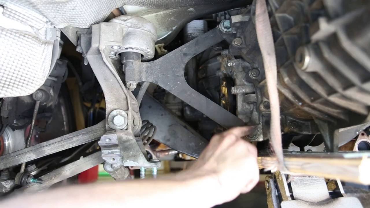 Porsche IMS Fix 4: How to Remove the transmission on the Boxster S ...