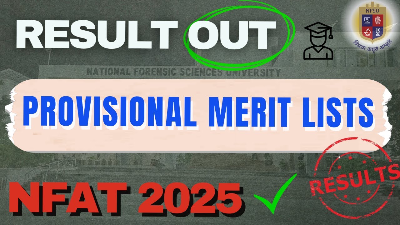 🎯RESULT OUT ? | LIVE DISCUSSION | NFAT | FORENSIC EDUCATORS - YouTube
