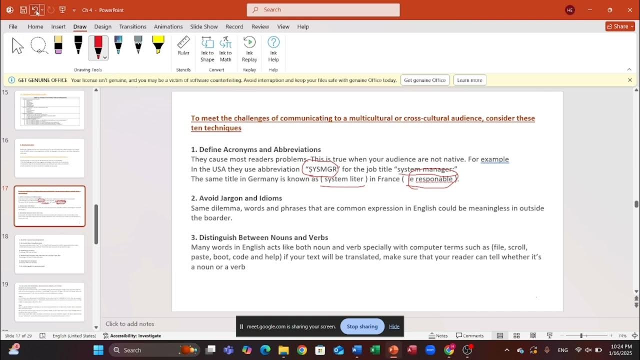 Explaining the Rules of Section D Rewrite the following Sentence for multicultural Part 1 - YouTube