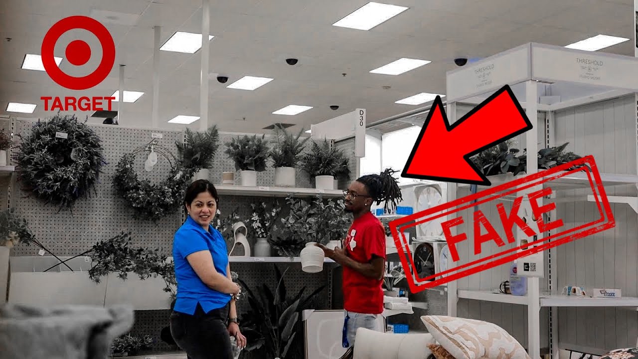 Fake Target Employee Prank Goes Wrong! - YouTube