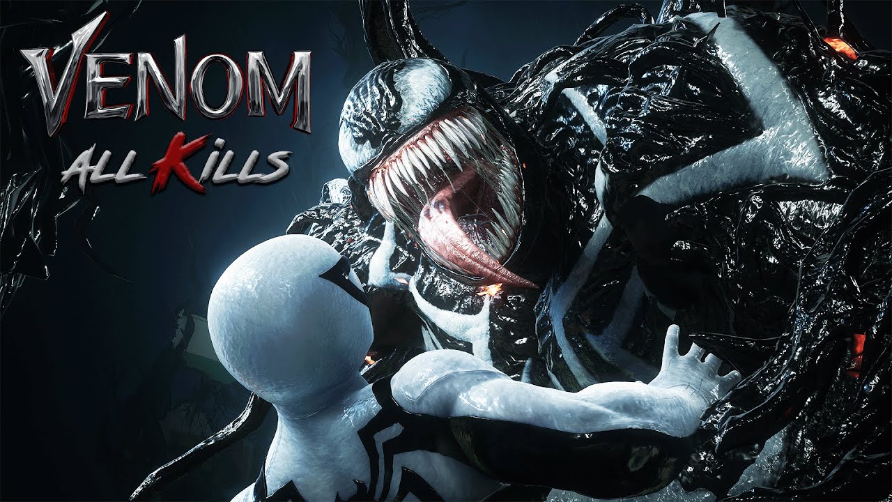 Spider-Man 2 - VENOM - ALL KILLS (PS5) 2023 - YouTube