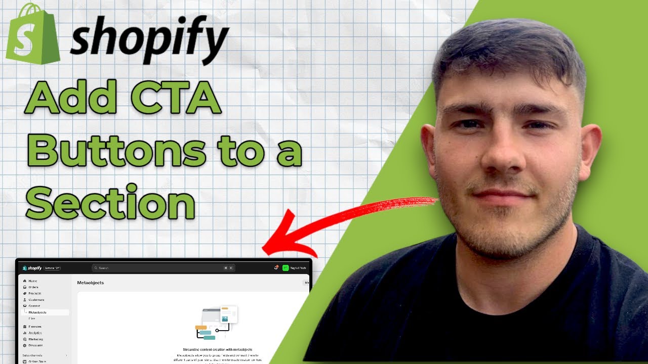 How to Add CTA Buttons to a Section in Shopify (2025 Guide) - YouTube
