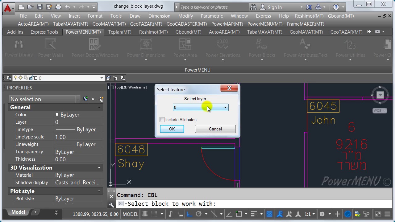 pm change block layers - YouTube