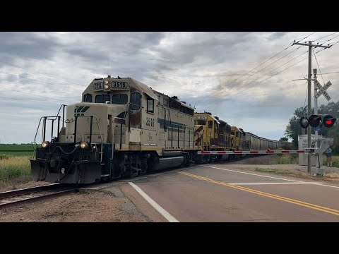 TC&W 3516 Along the Minnesota Prairie Line & TCW Main| 7/3/2022 - YouTube