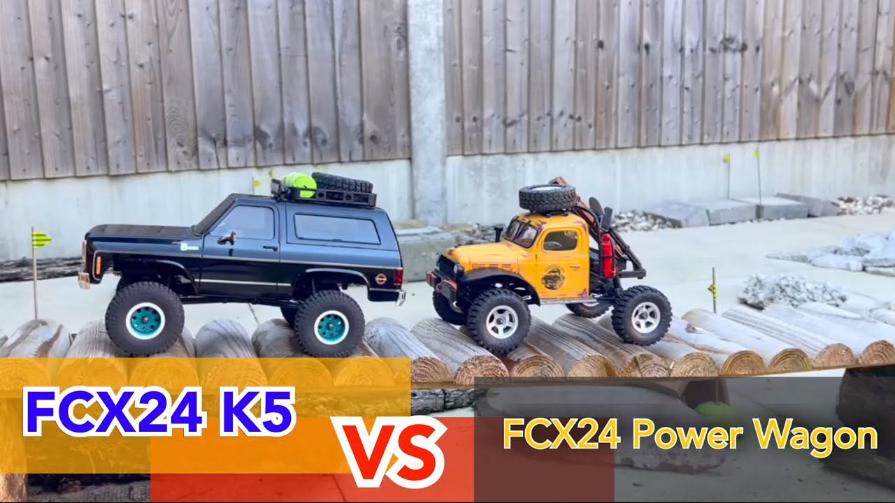FMS FCX24 Power Wagon VS FCX24 Chevrolet K5 - WHICH ONE IS BETTER ...
