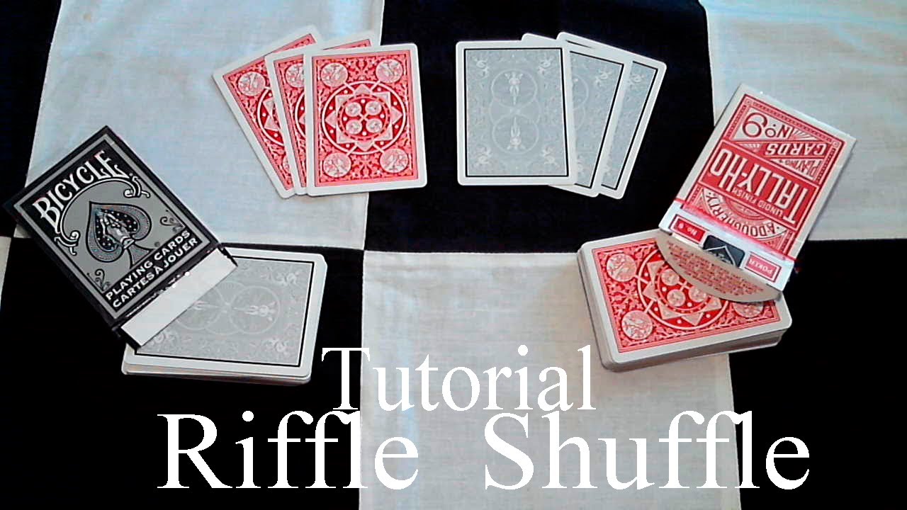 Riffle Shuffle [Tutorial] - Card Trick - YouTube