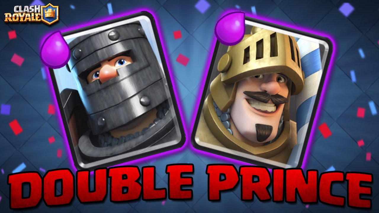 DECK DOUBLE PRINCE O DECK MAIS FORTE E MORTAL DO CLASH ROYALE - YouTube