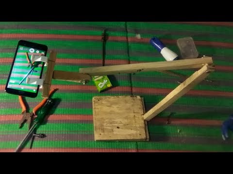 How to make a DIY mobile stand for recording videos for YouTube. - YouTube
