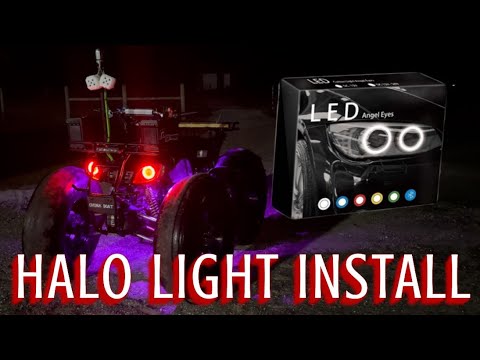 Halo Ring Lights Install! - YouTube