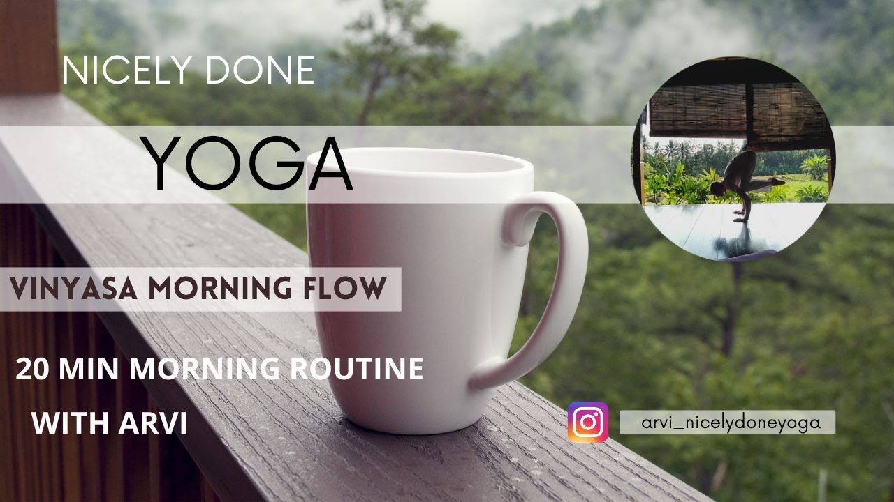 20 min vinyasa morning routine | vinyasa flow for strength and ...