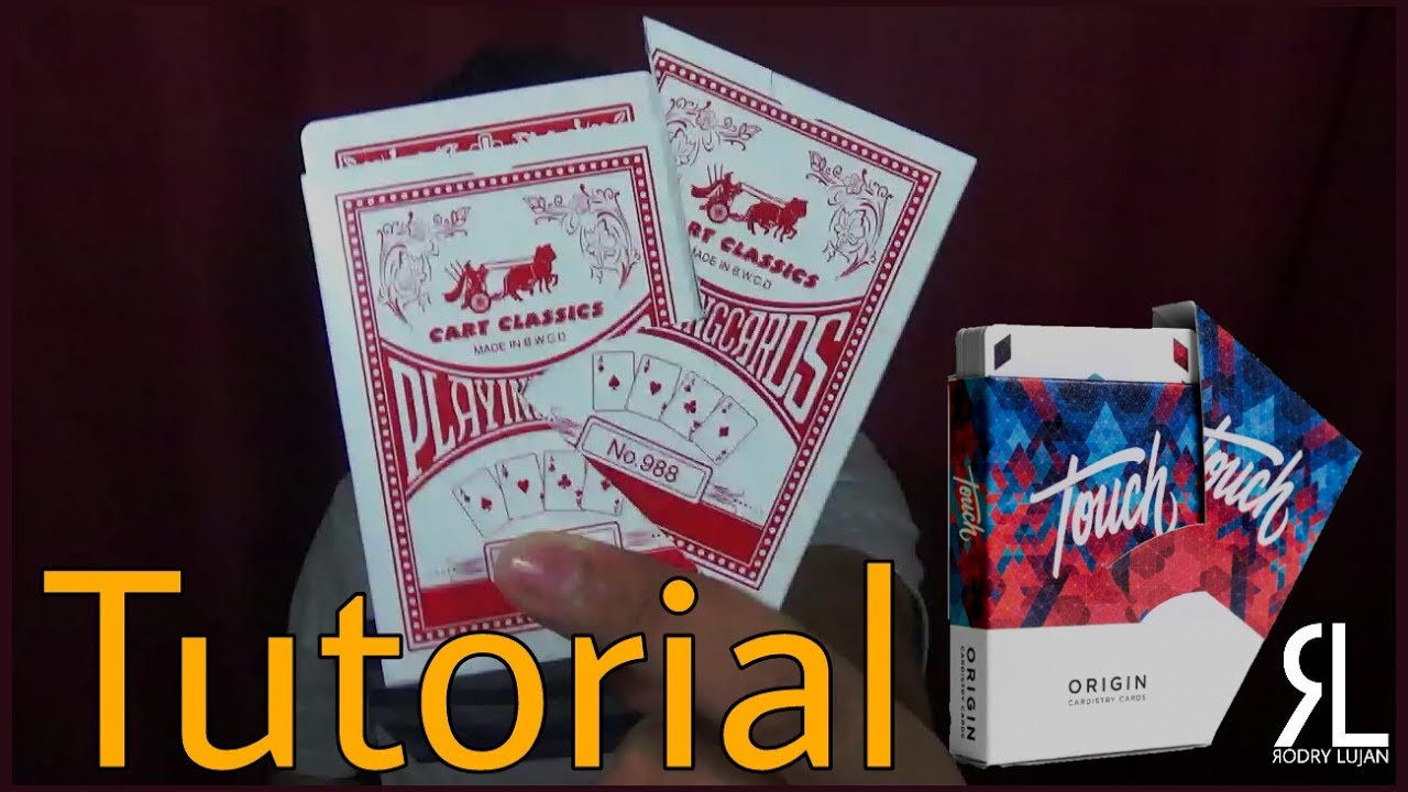Como hacer la caja de la Baraja Origin de Cardistry Touch // Tutorial ...