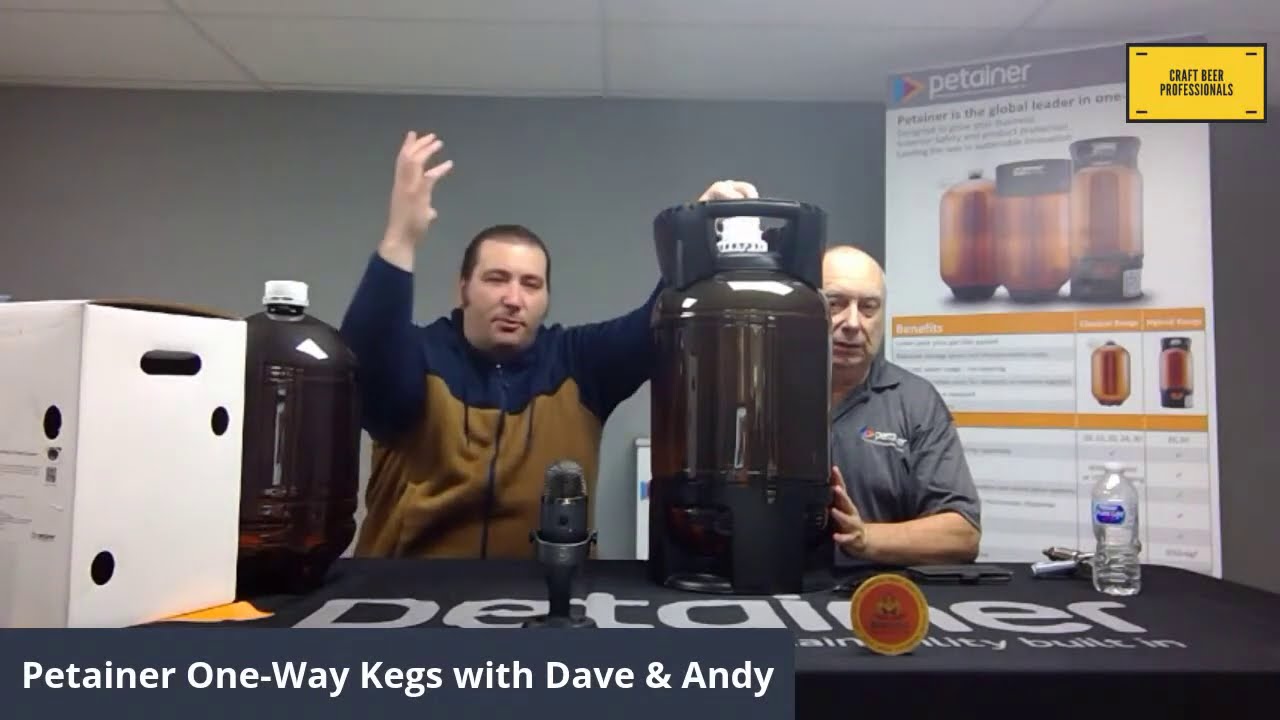 "Petainer One Way Kegs with Dave and Andy" - YouTube
