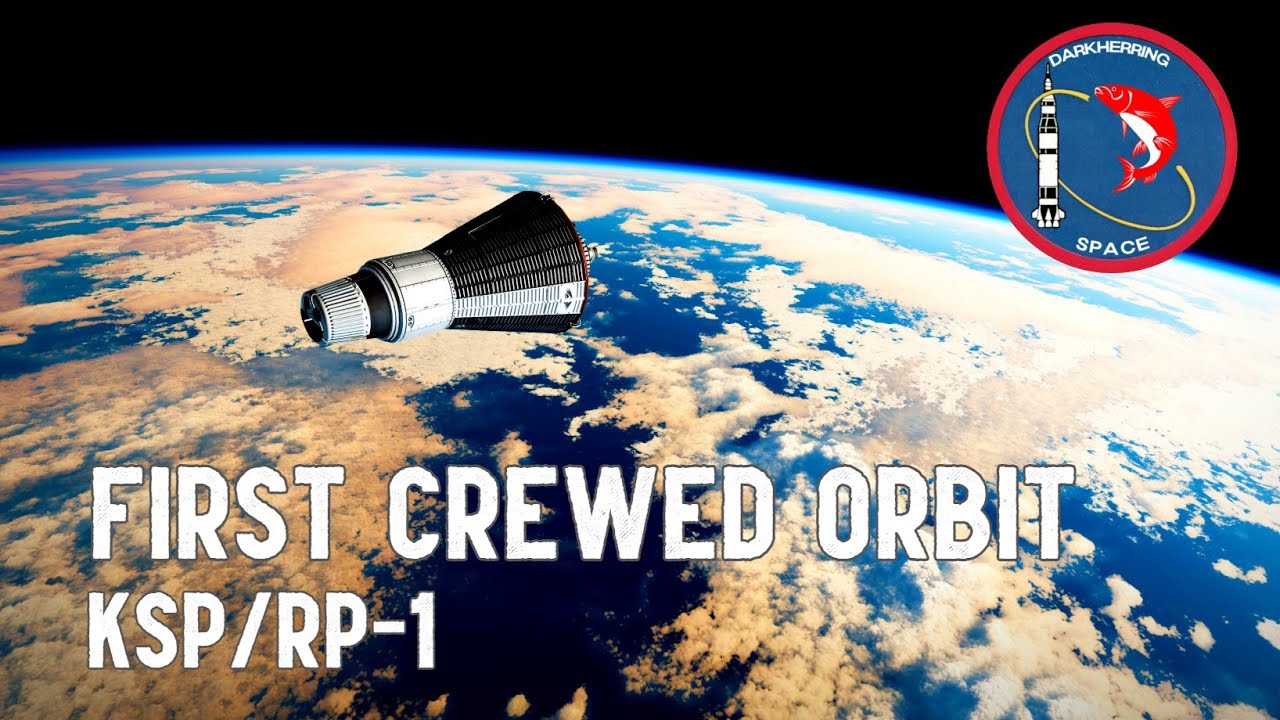 First crewed orbit (KSP/RP-1) cinematic - YouTube
