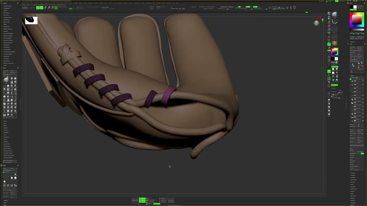 Ultimate 3D Baseball Glove Modeling Tutorial | Step-by-Step Guide (终极棒球手套3D建模教程 1 - YouTube