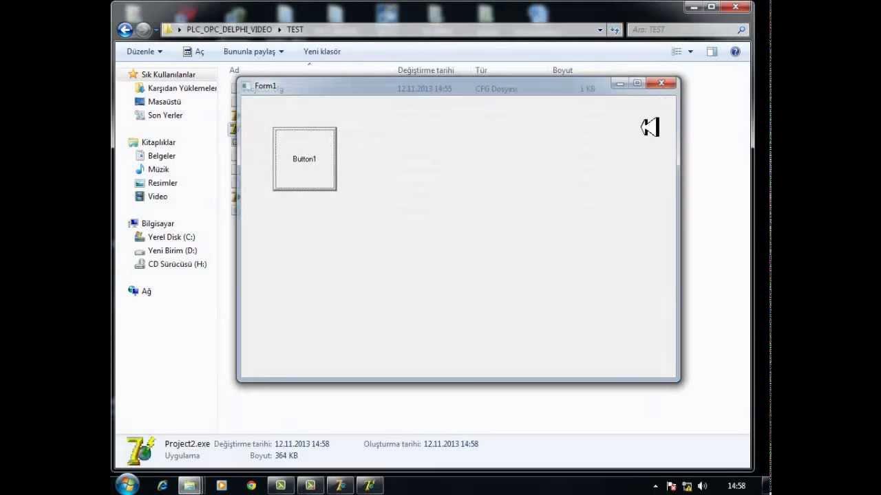 Delphi ile Görsel Programlama - YouTube