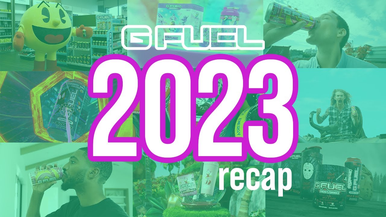 2023 Year in Review | G FUEL Flavor Launches & Collabs - YouTube