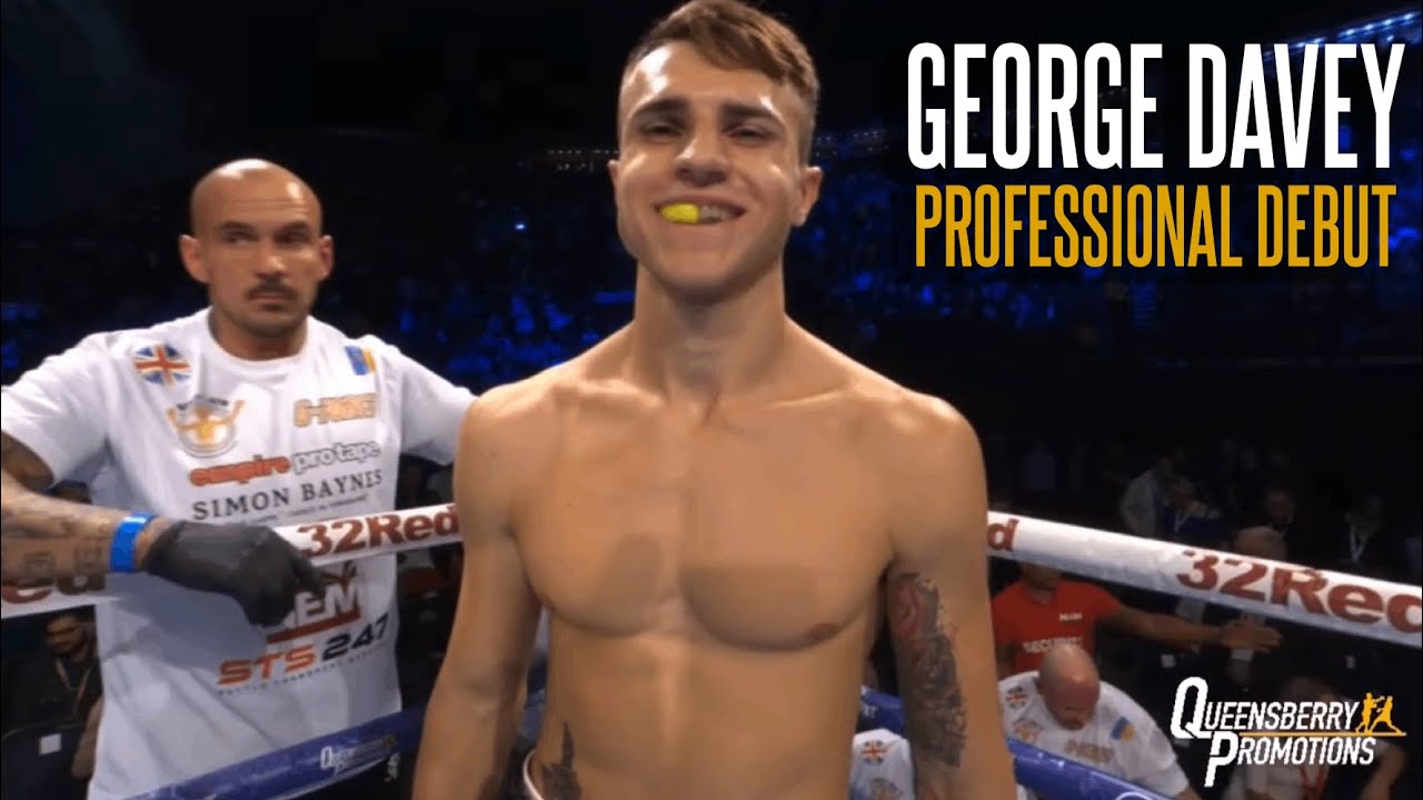 GEORGE DAVEY PROFESSIONAL DEBUT (FULL FIGHT) | HENRY WHARTON PROTEGE ...