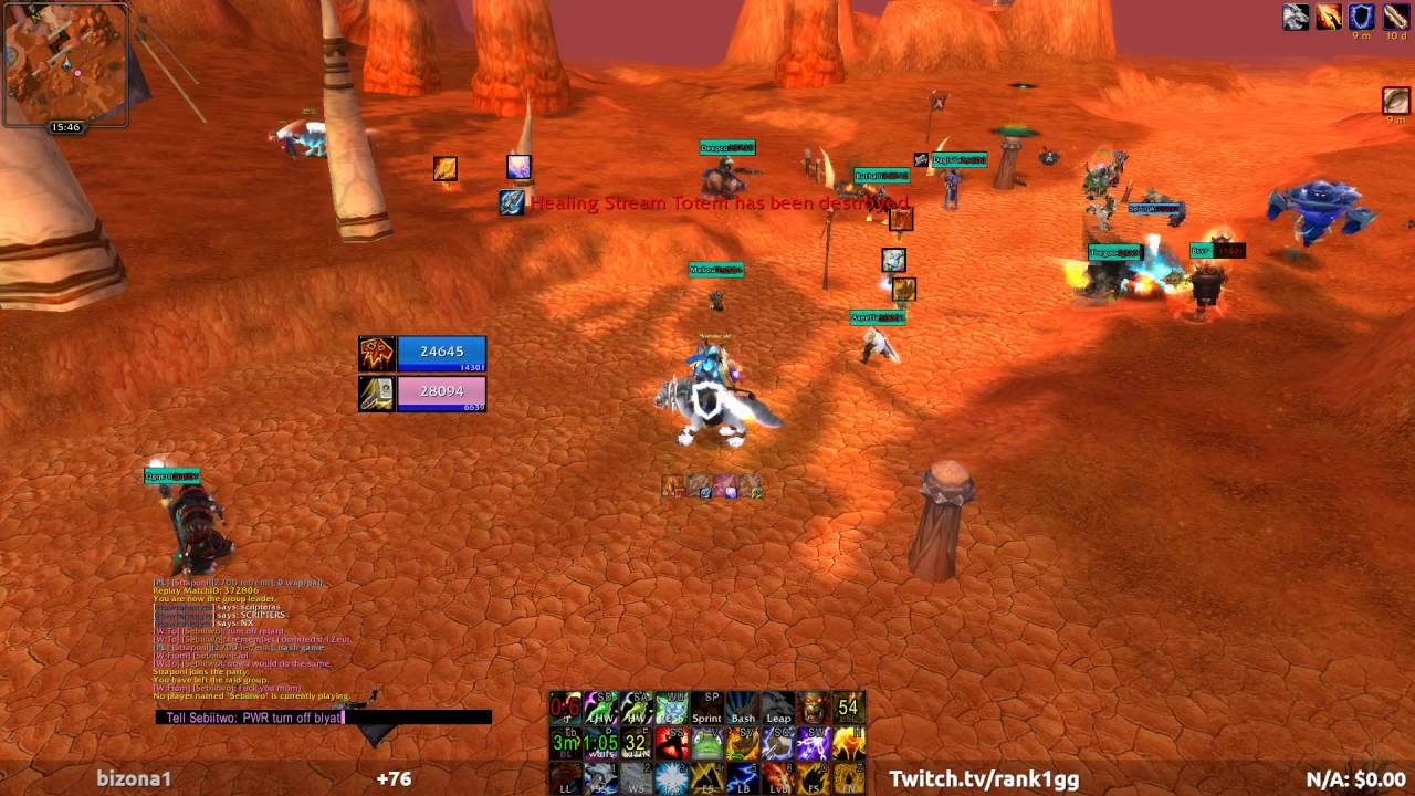 Henyte - enh/ret 2v2 vs Sebii's PQR Hack Tool (prekicks 0.18sec Hex ...