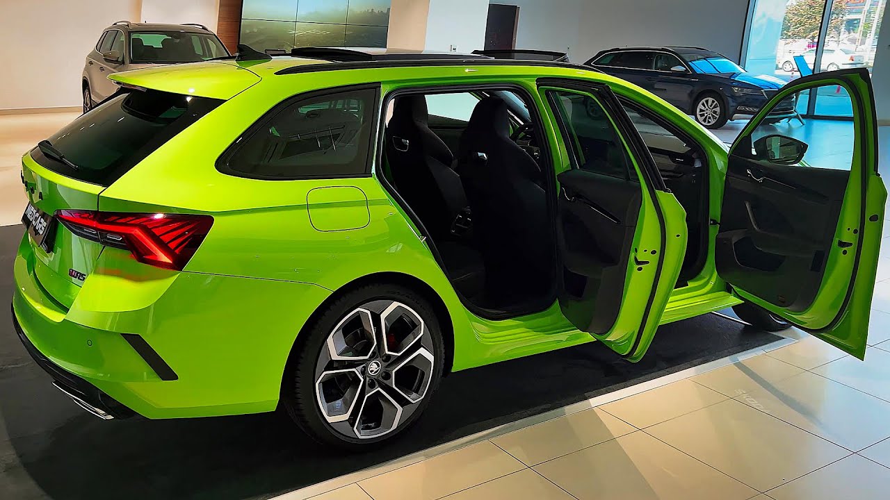 2022 Skoda Octavia vRS Estate - interior and Exterior Details (Stylish ...