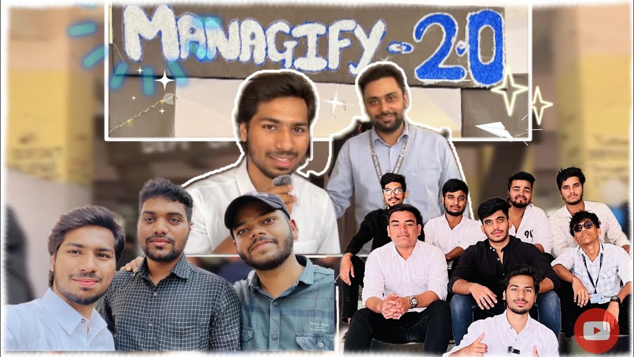 HOW DID WE CELEBRATED THE MANAGIFY-2.0 IN OUR COLLEGE - YouTube