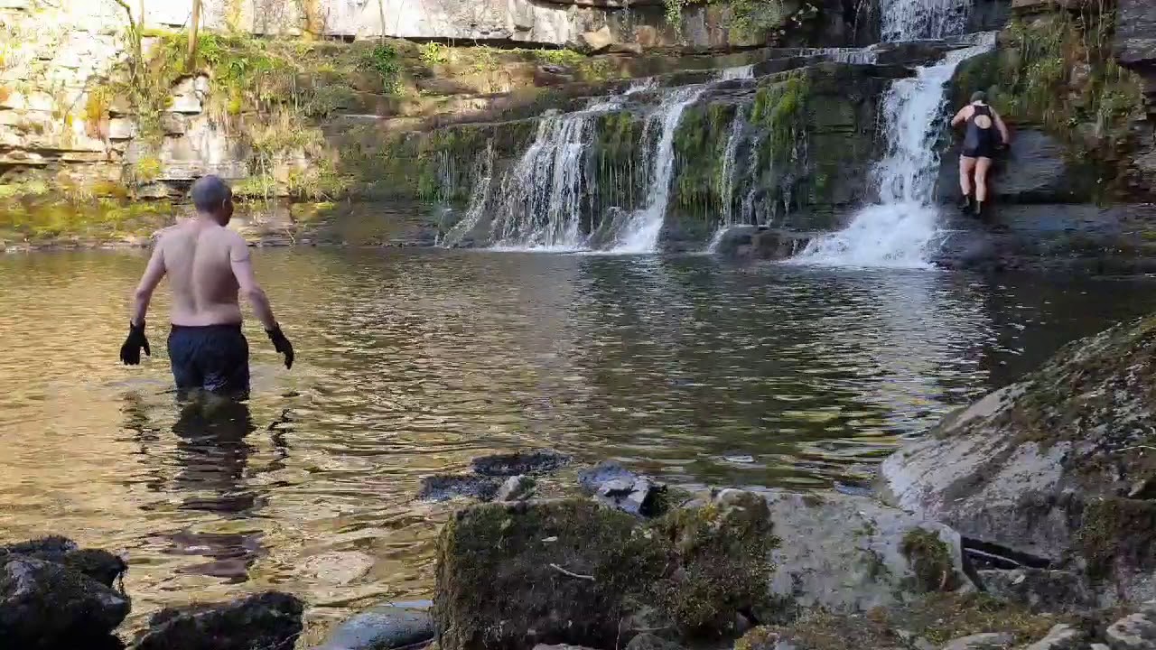 Wild swimming Hell Gill Force, Cotter Force and Hardraw Force SwimTrip ...