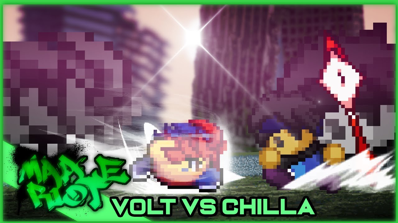 Kirby Sprite Animation - Maple Riot 2023: Volt vs Chilla - YouTube