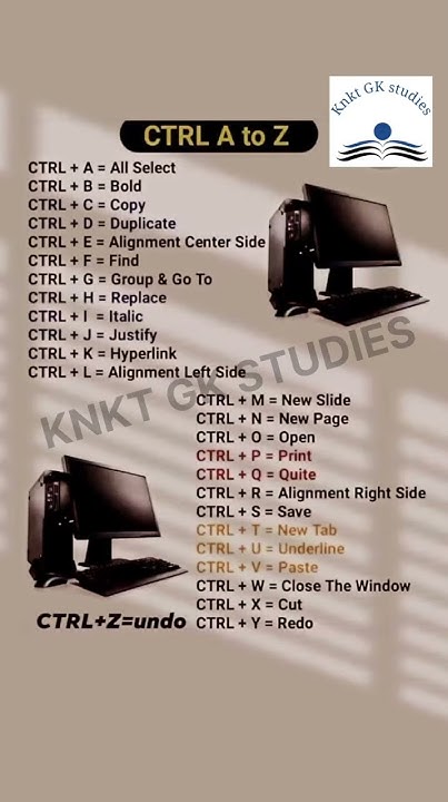 A To Z Computer Short Cut Key 🔑 #computerscience #computer #gkfacts #trending #ytshorts # ...