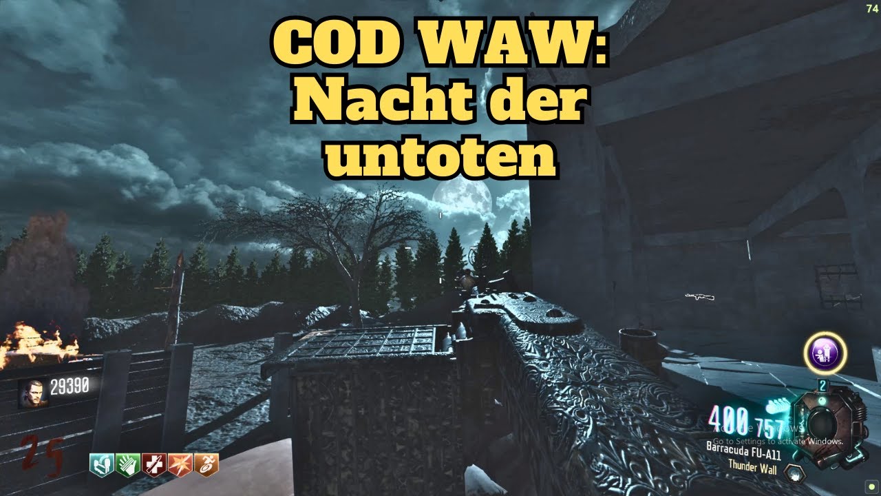 WAW: Nacht der untoten | Call of Duty Zombies | COD Black Ops 3 2024 ...