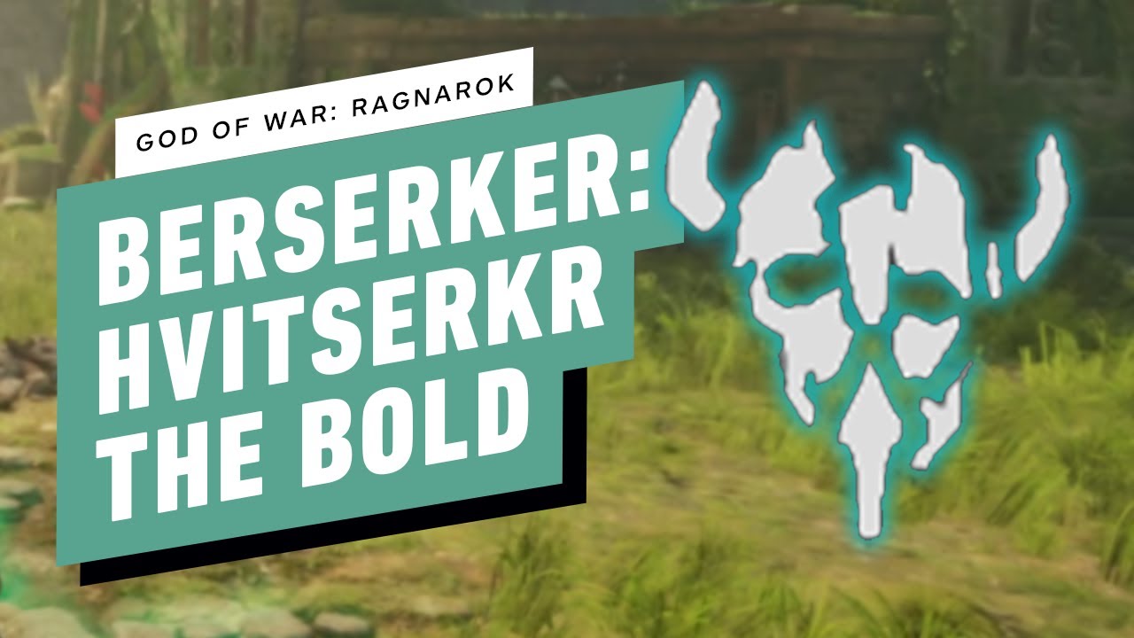 HVITSERKR THE BOLD - GOD OF WAR RAGNAROK #GameSlayer - YouTube
