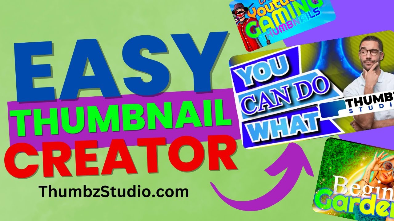 Easy Marketing YouTube Thumbnail Creator Tool for YouTube Thumbnails ...