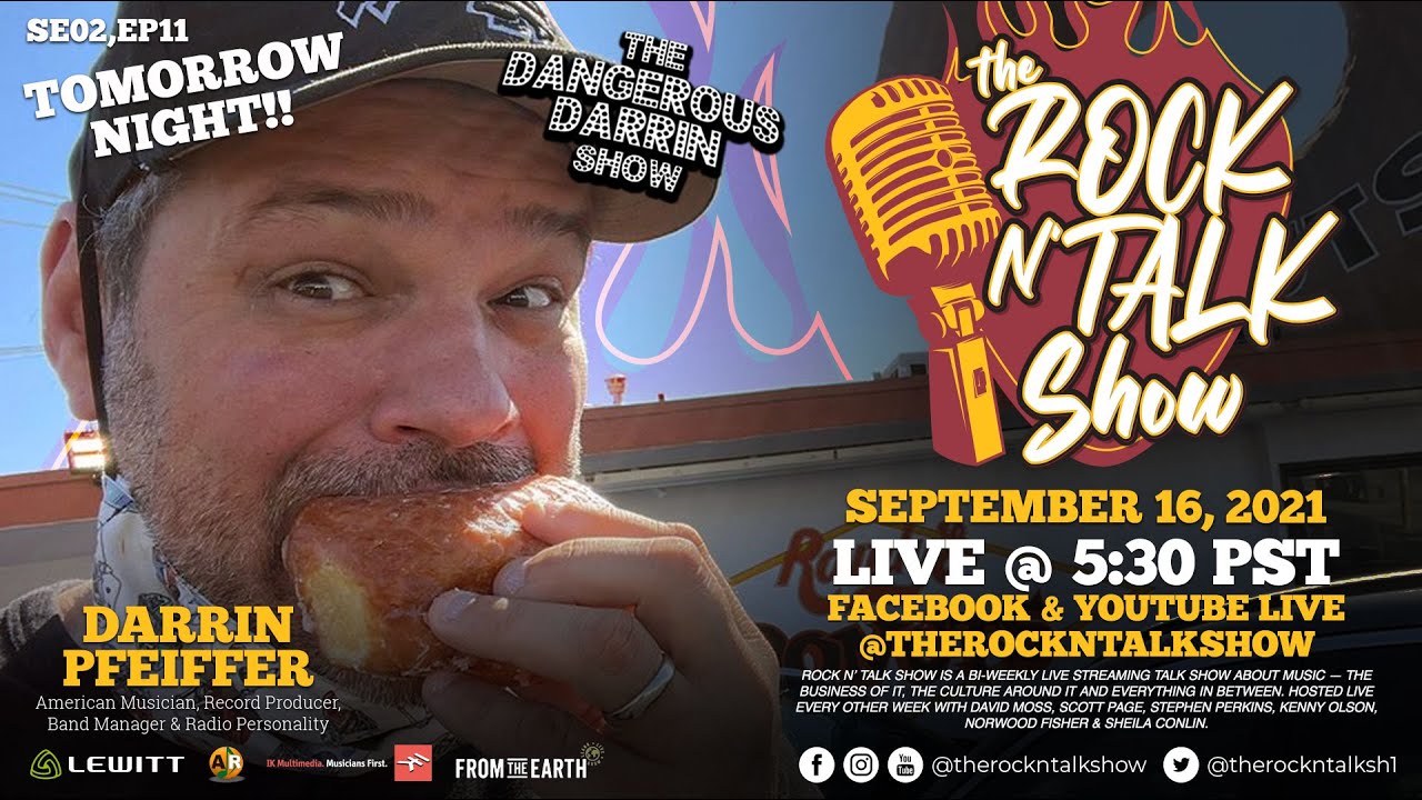 The Rock 'N Talk Show! Dangerous Darrin Pfeiffer from Goldfinger ...