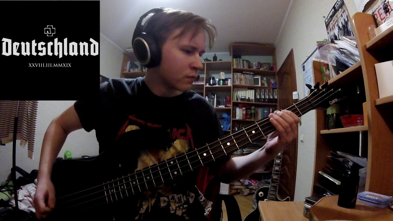 Rammstein - Deutschland Bass cover - YouTube