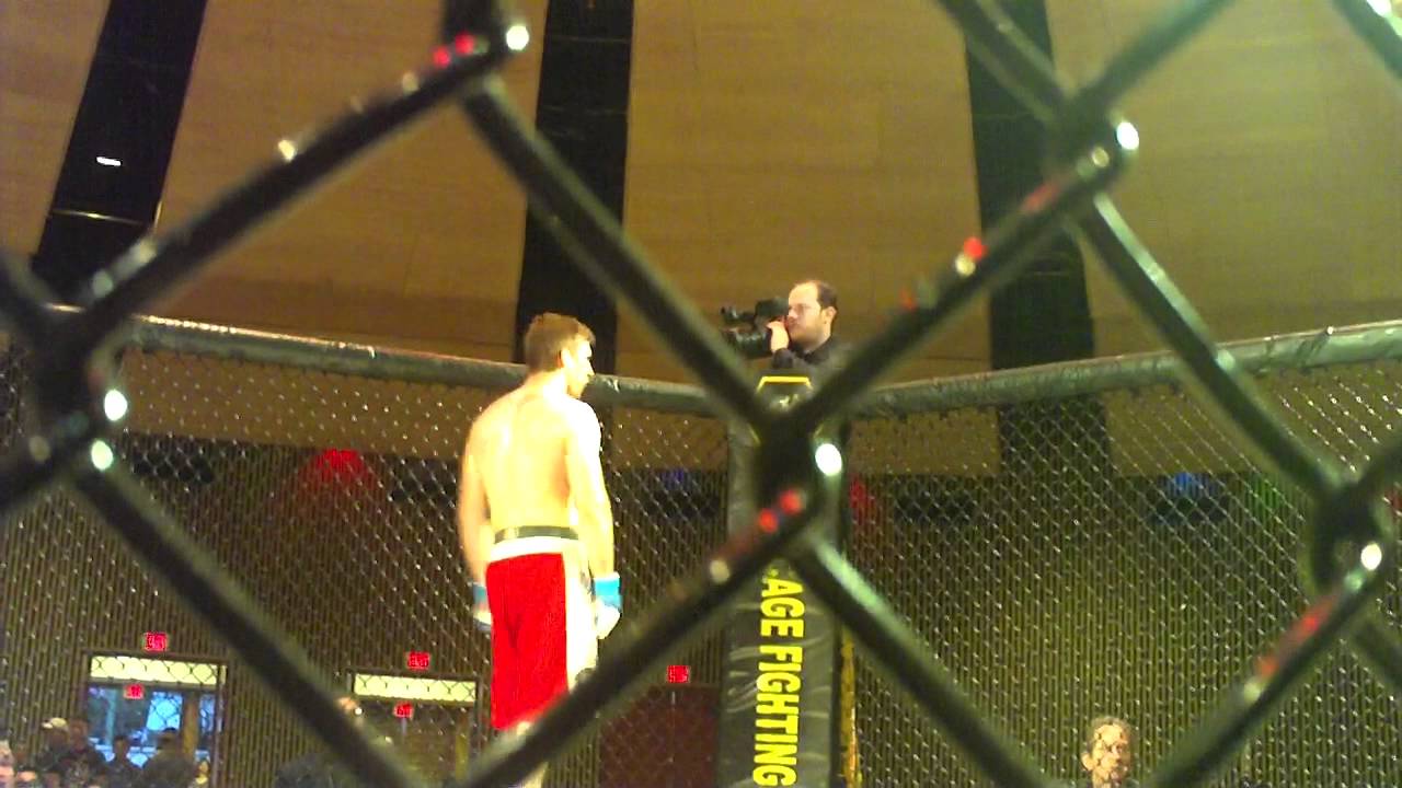 Christopher West -vs- Raymond Banda Rnd 3 after stoppage - YouTube