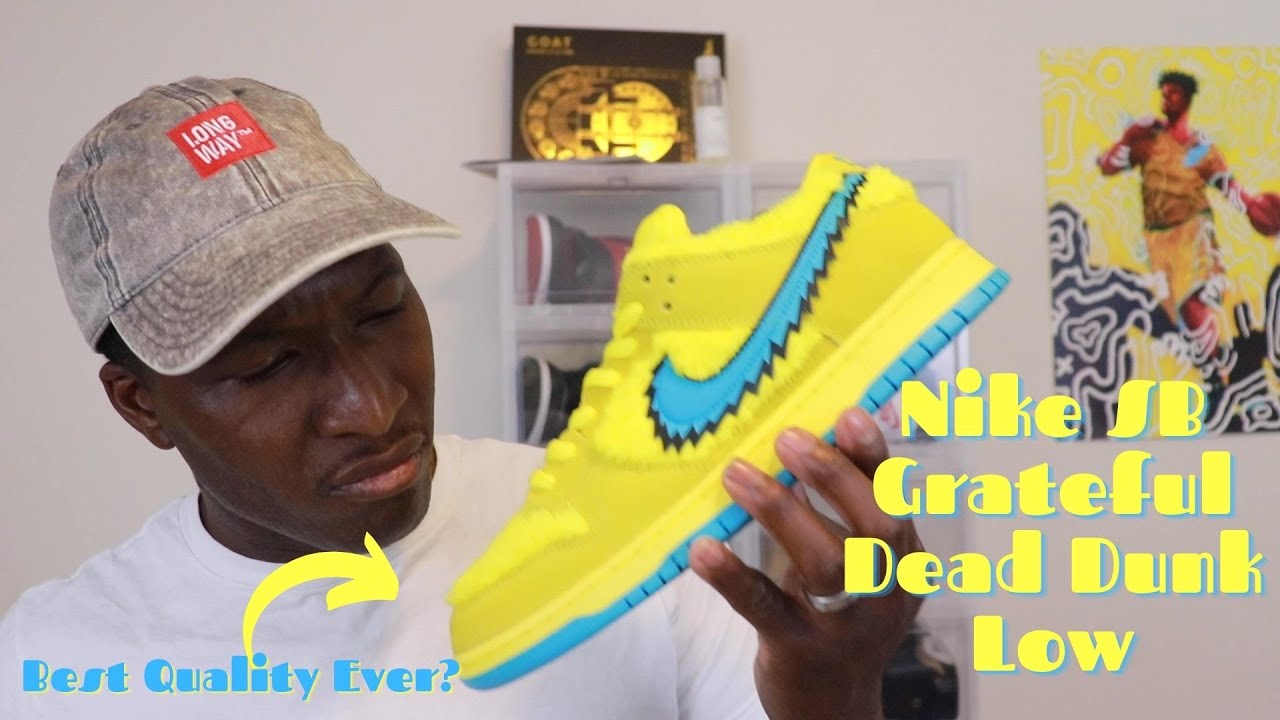 Nike SB Grateful Dead Dunk Low Are Even Crazier In Hand| Best Quality ...