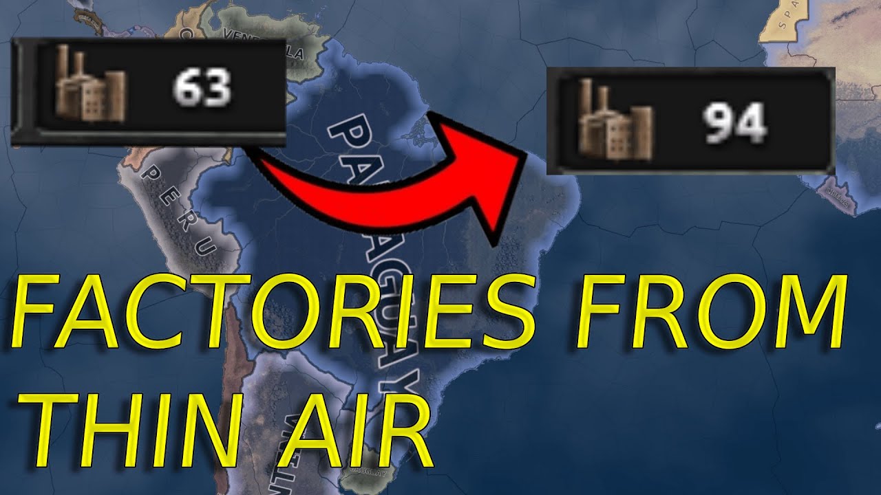 Another Factory Exploit in HOI4 - YouTube