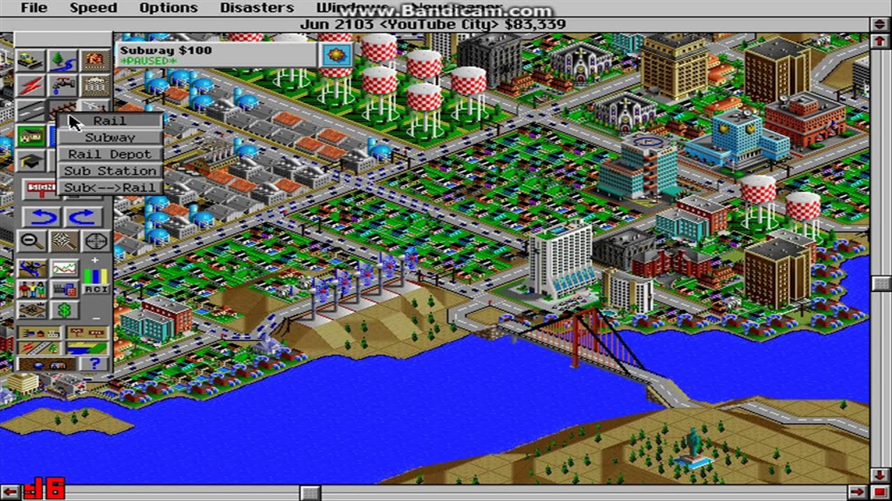 Classic Games: SimCity 2000 (YouTube City Pt.15) - YouTube
