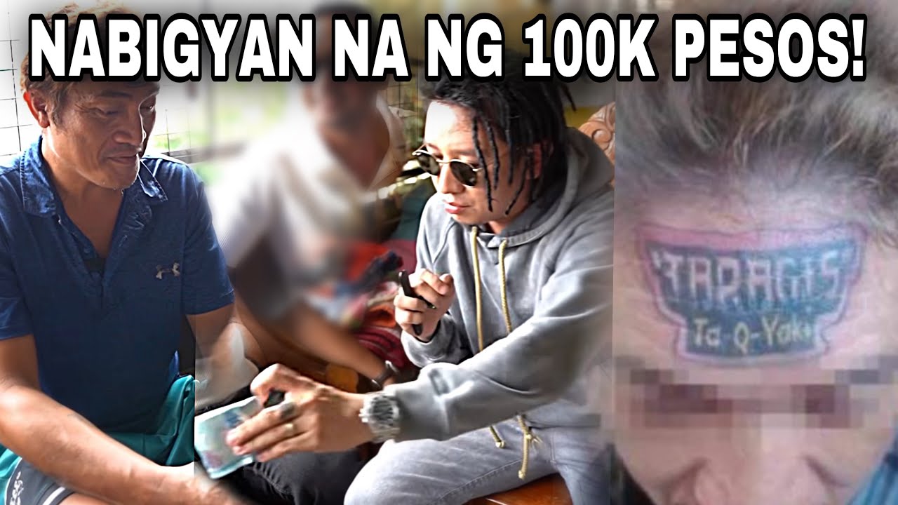 NABIGYAN NA NG PERA ang BIKTIMA ng Taragis Takoyaki TATTOO Challenge ...