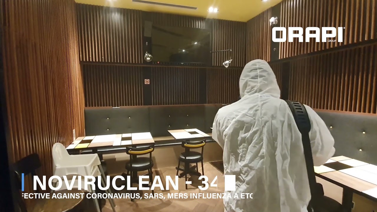 ORAPI 3471 Noviruclean Fogging - YouTube