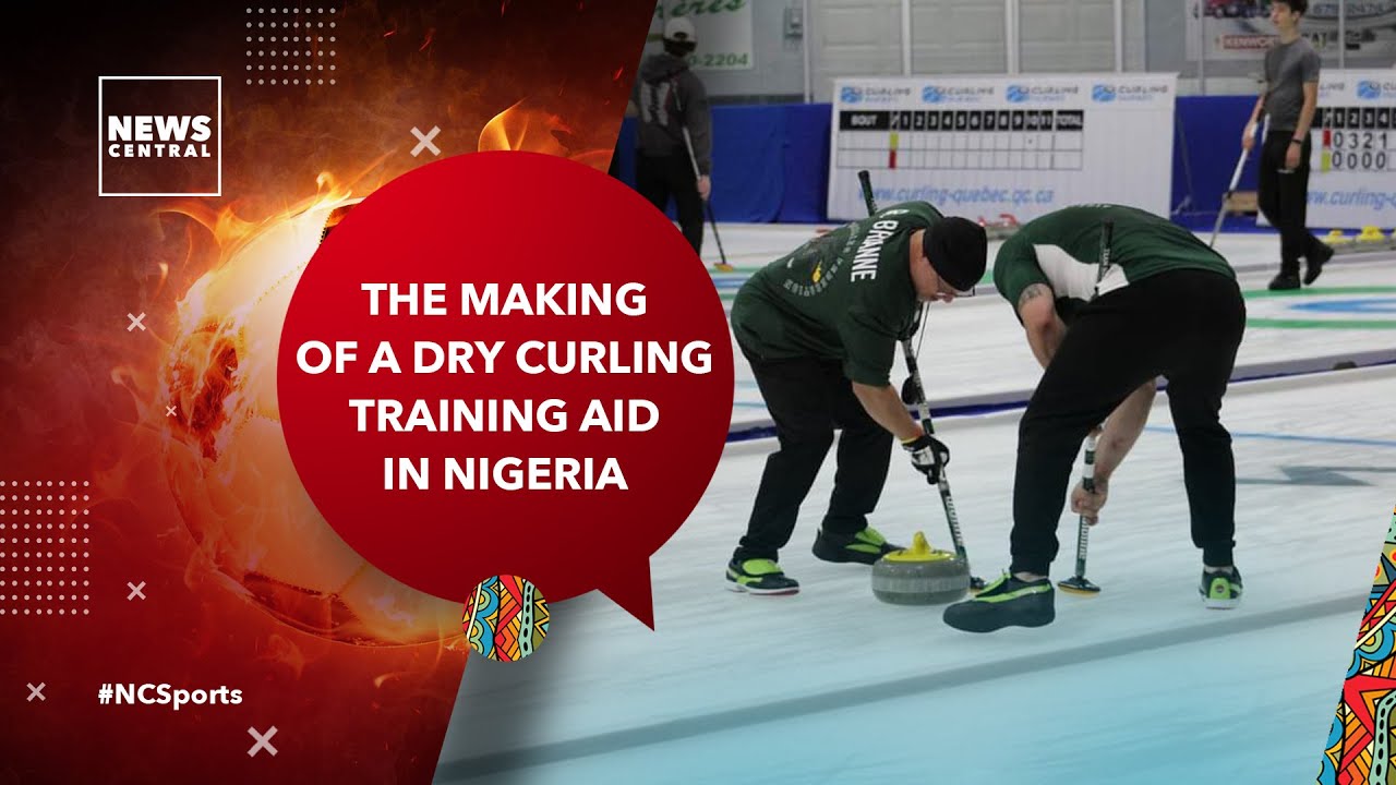 The Making Of A Dry Curling Training Aid In Nigeria - YouTube