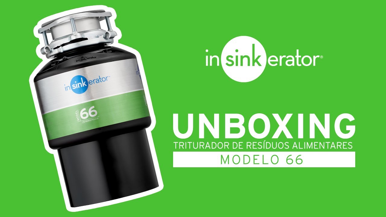 Unboxing Triturador de Resíduos Alimentares Modelo 66 - InSinkErator ...