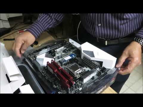 Part 8 CPU Heatsink installation - YouTube