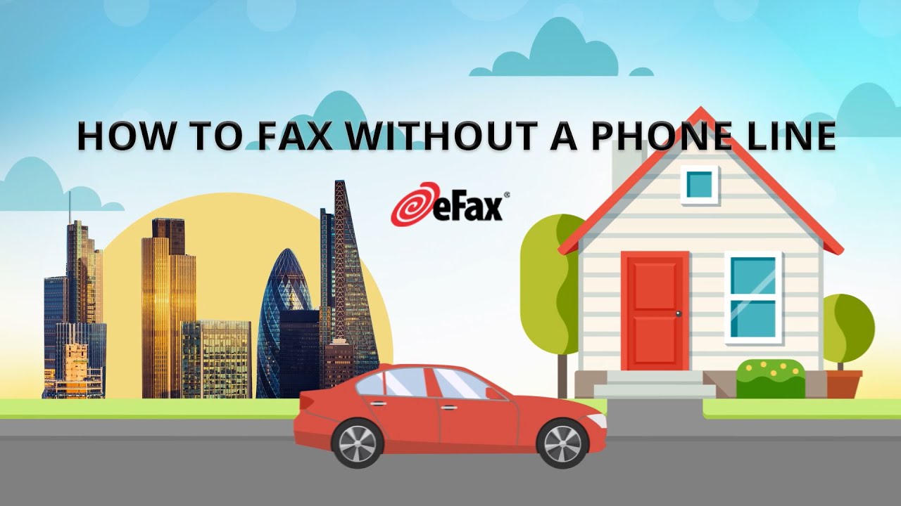 How To Fax Witout a Phone Line - eFax - YouTube