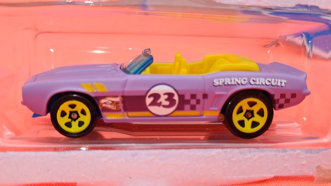 hotwheels 69 CAMARO CONVERTIBLE SS 2 DE 5 EDICIÓN PRIMAVERA COLECCIÓN COMPLETA 2023 SPRING ...