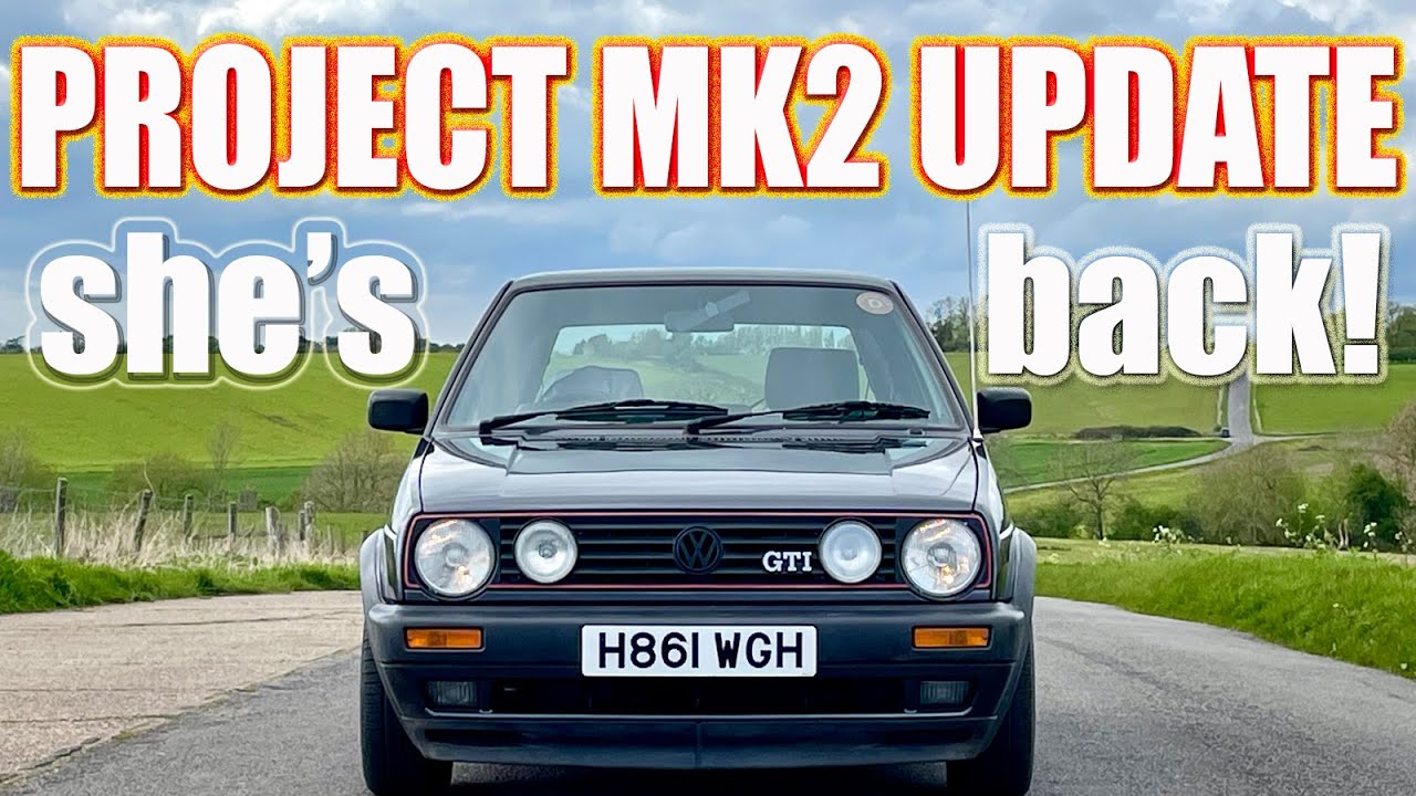 WHAT happened to my MK2 GOLF GTI? Project Update + Future plans ...