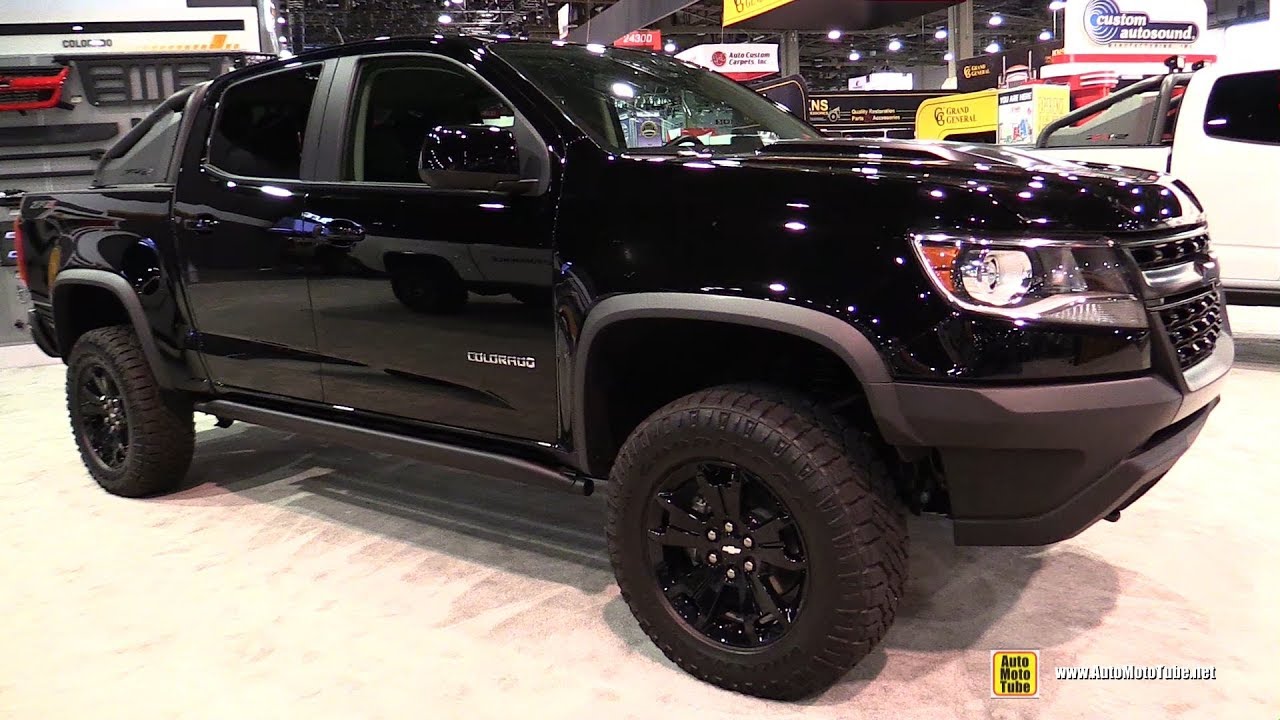 2018 Chevrolet Colorado ZR2 Midnight Edition - Walkaround - 2017 SEMA ...