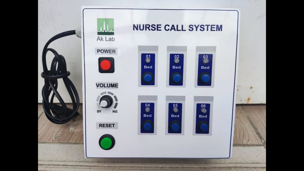 Master Nurse Call System 6 Channel Merek Aklab Nurse Call System ...