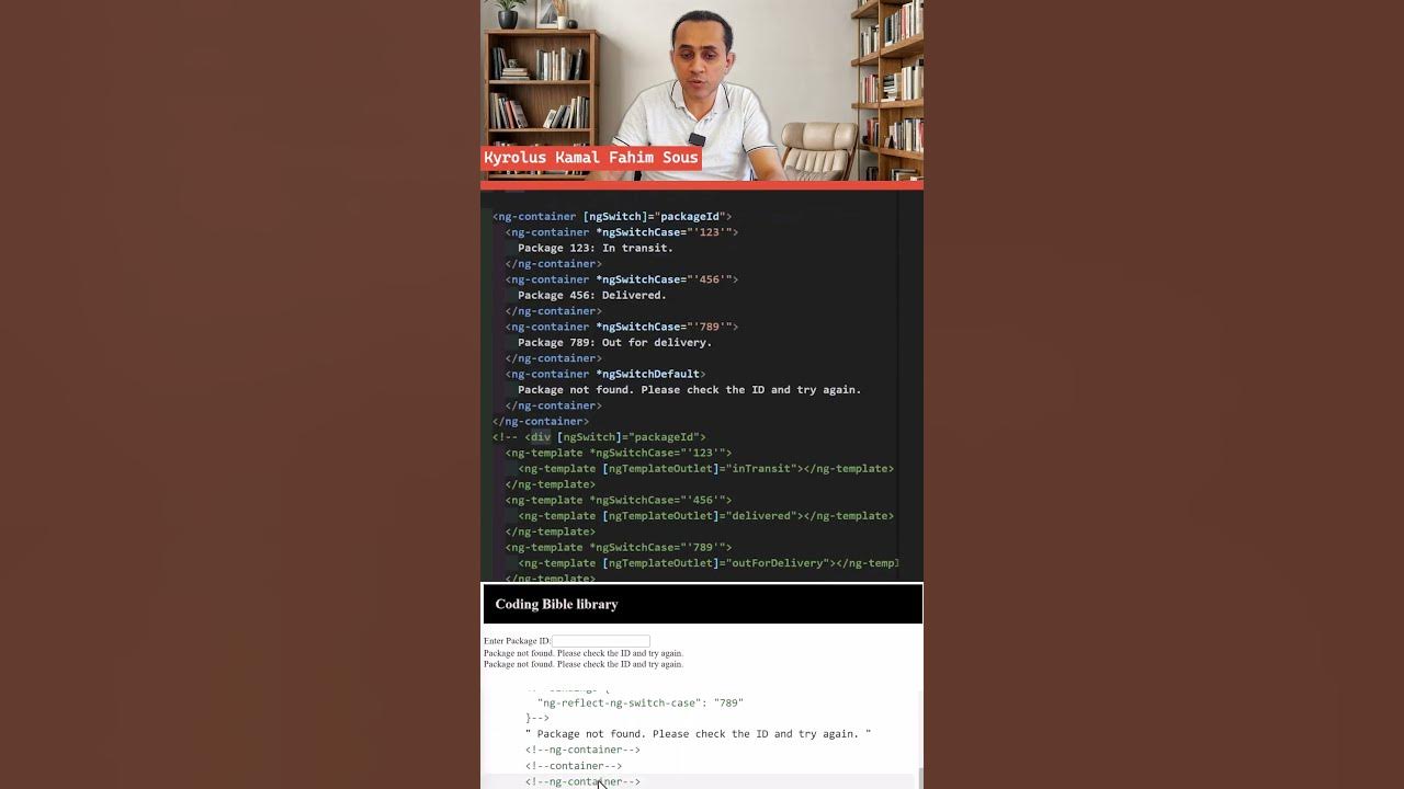 Ngswitch With Ng Container - #angular18 #angular17 #angular - YouTube