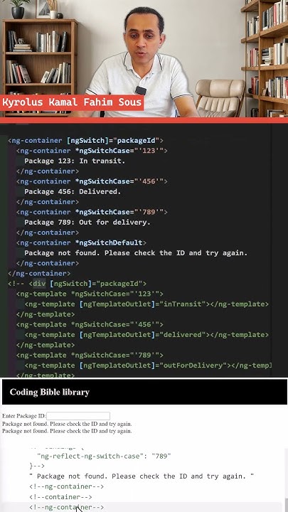 Ngswitch With Ng Container - #angular18 #angular17 #angular - YouTube