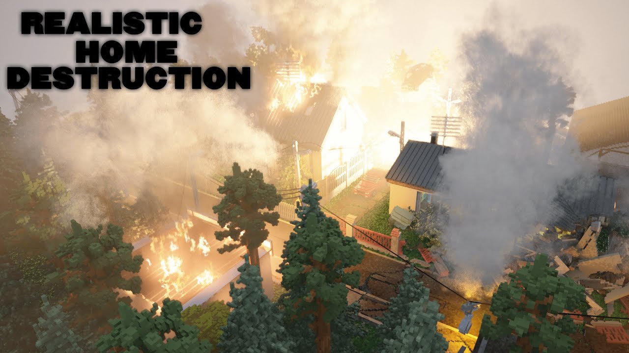 Realistic Home Destruction | Teardown - YouTube